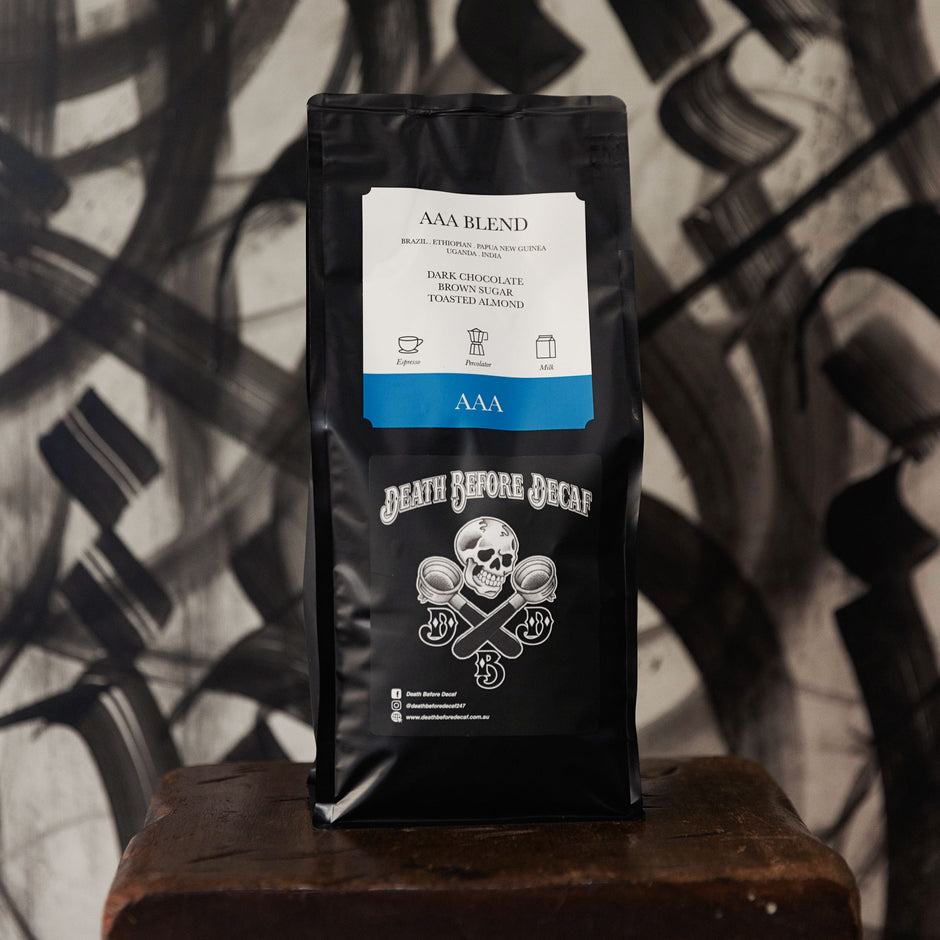 Coffee – DEATH BEFORE DECAF