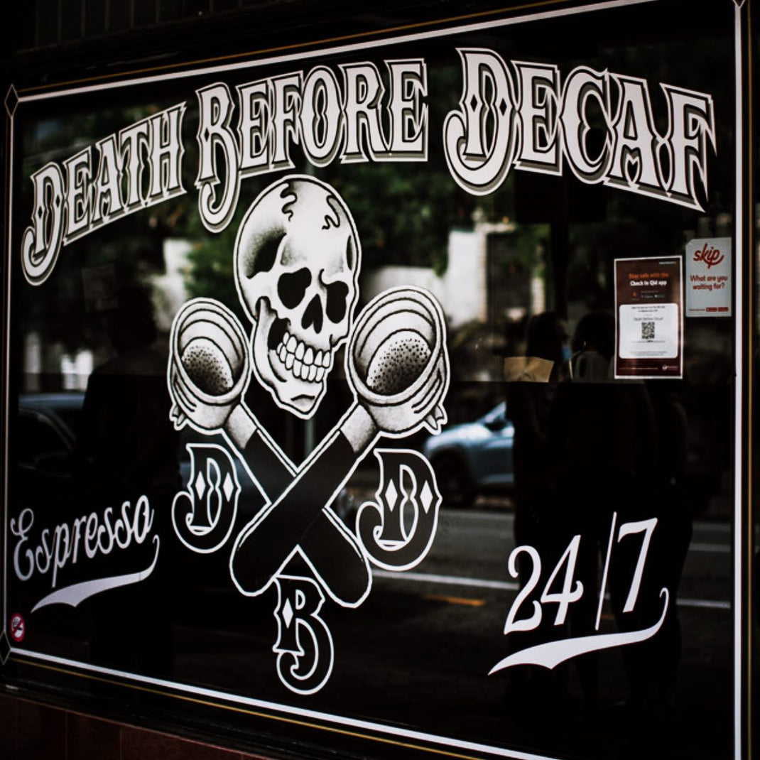 The Espresso Bar – DEATH BEFORE DECAF